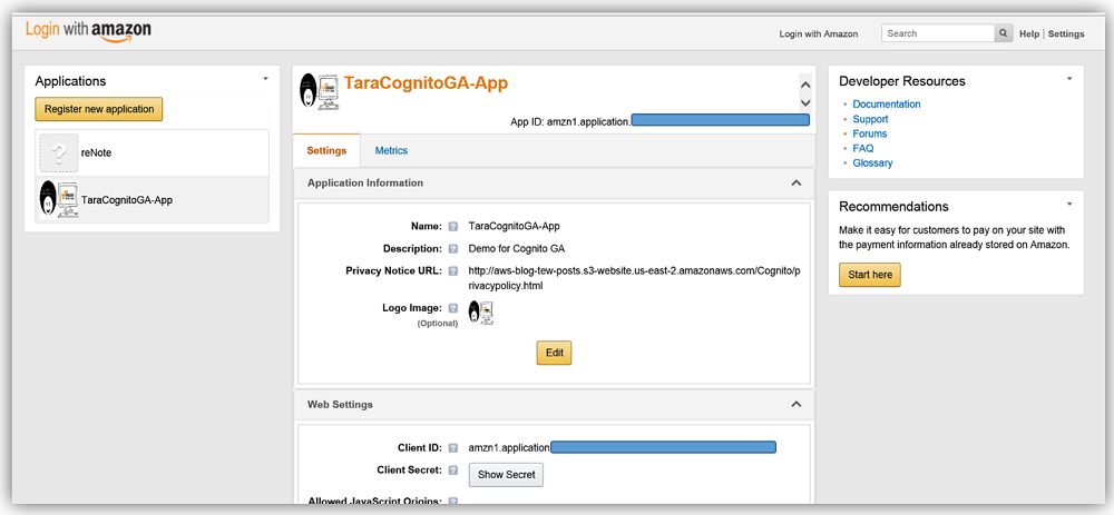 Launch – Amazon Cognito User Pools General Availability: App Integration and Federation | AWS ...